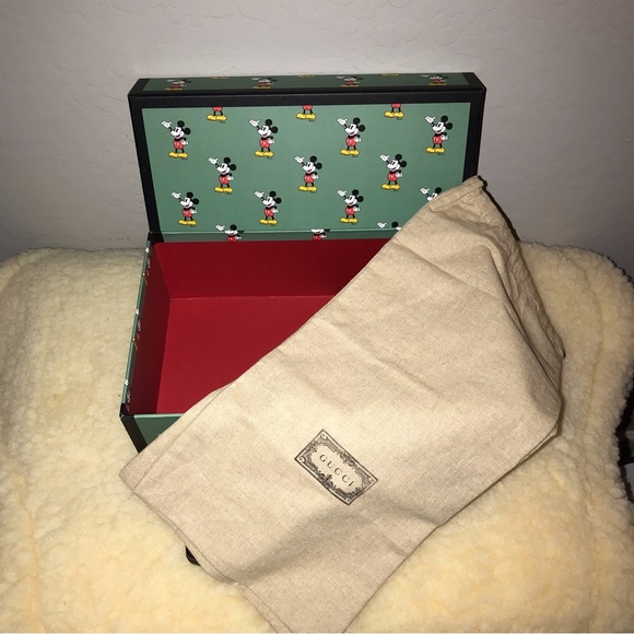 Gucci | Shoes | Gucci Disney Empty Shoe Box With Dust Bags | Poshmark